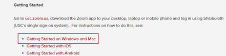 Zoom Desktop Install – USC Auxiliary Services IT